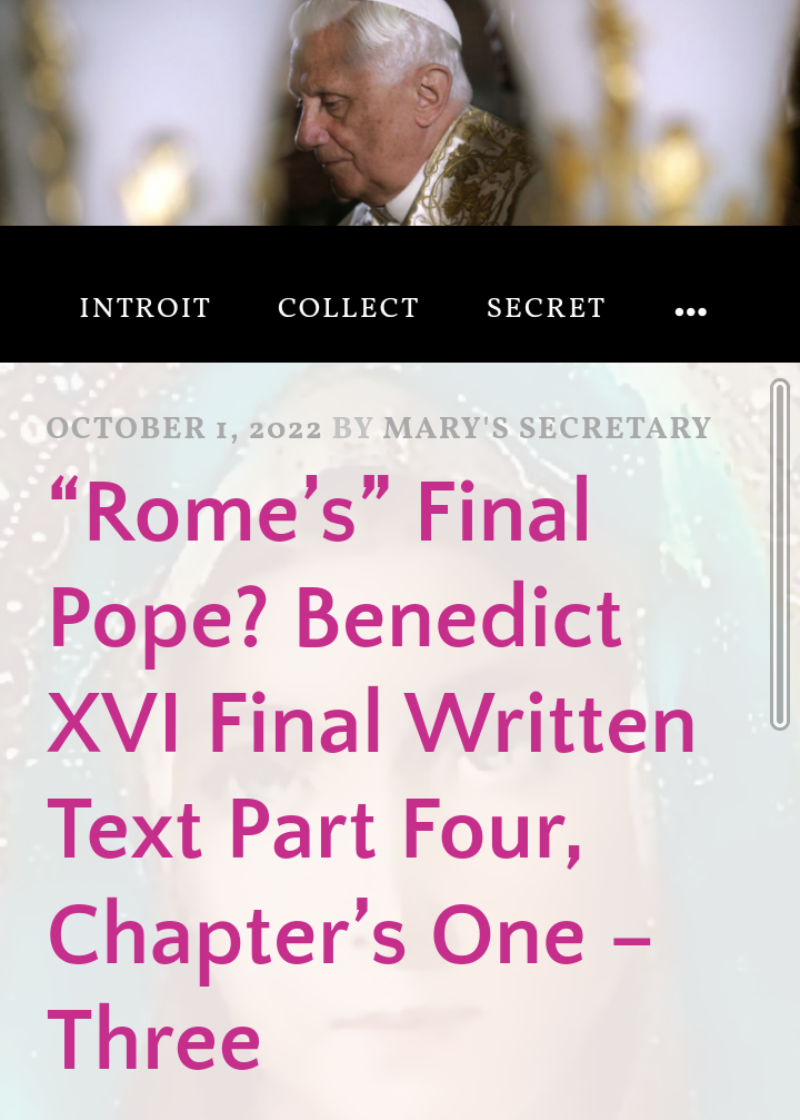 Revisiting ‘The Prophecy of the Popes’ – who is the final pope ‘Petrus ...