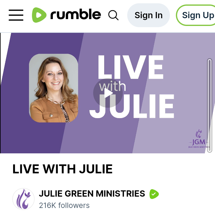Trump Trial Travesty – the Lord’s response to Julie Green | Richard's Watch
