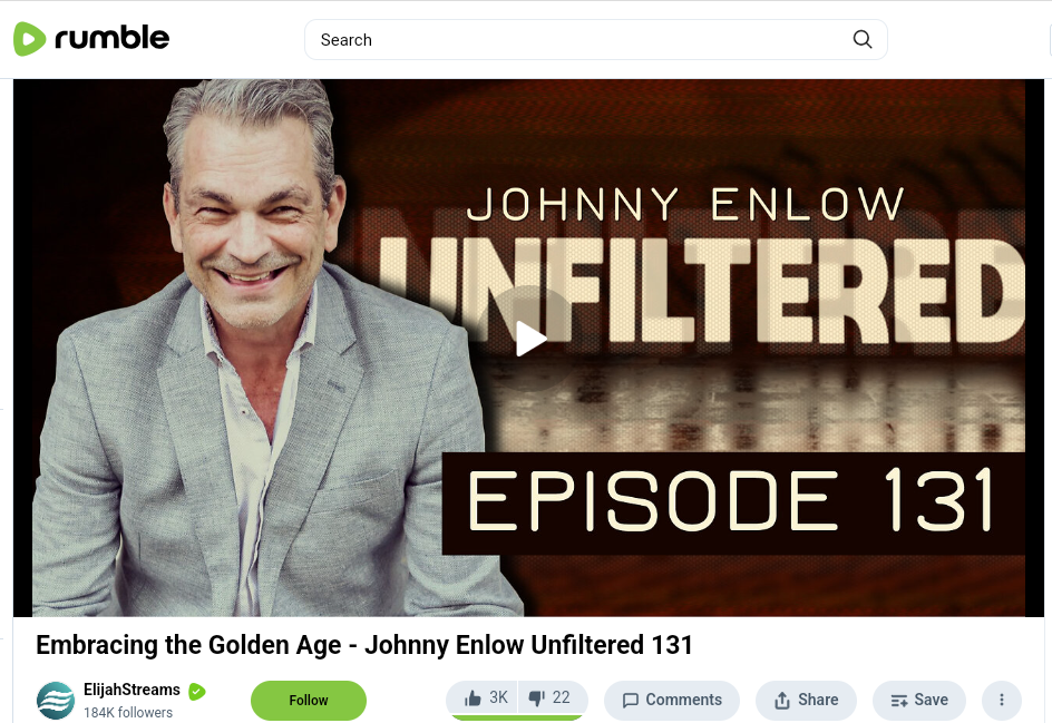 Embracing the Golden Age – Johnny Enlow | Richard's Watch